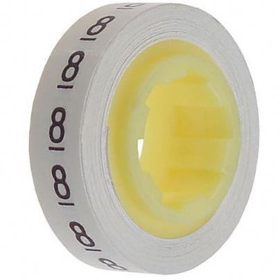 3M Electrical SDR-8 Cable Markers Printable Adhesive Polyester Roll ...