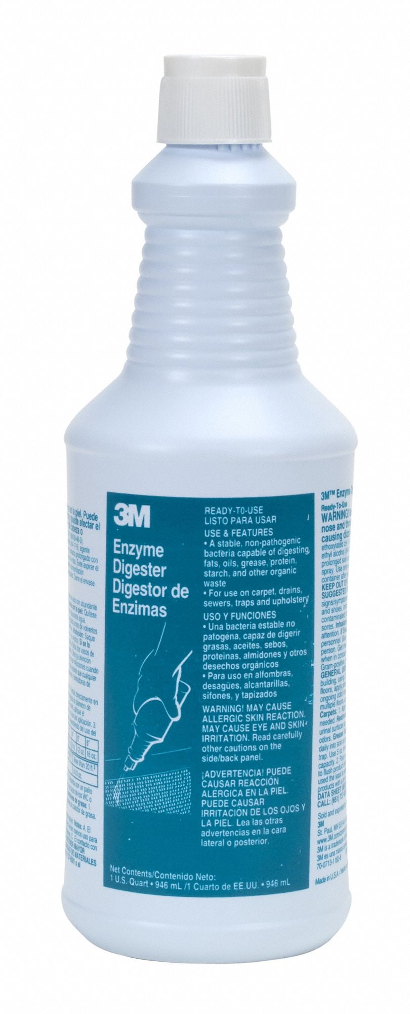 3M Enzyme Digester Ready-to-Use, Quart (Case of 12) - Walmart.com