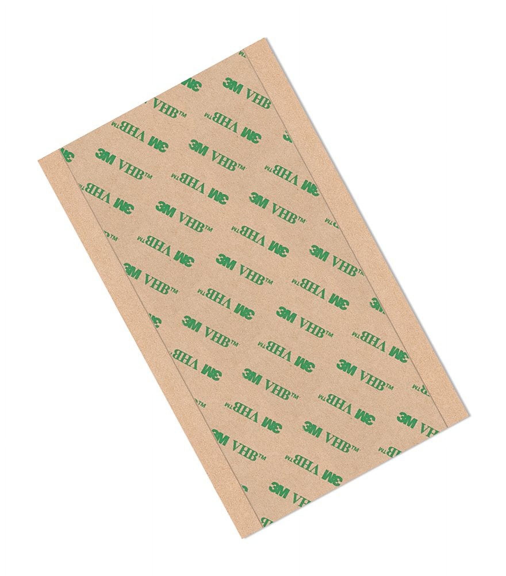 3M F9469PC Adhesive Transfer Tape 6" x 1.25" Rectangles, Pack of 25 ...