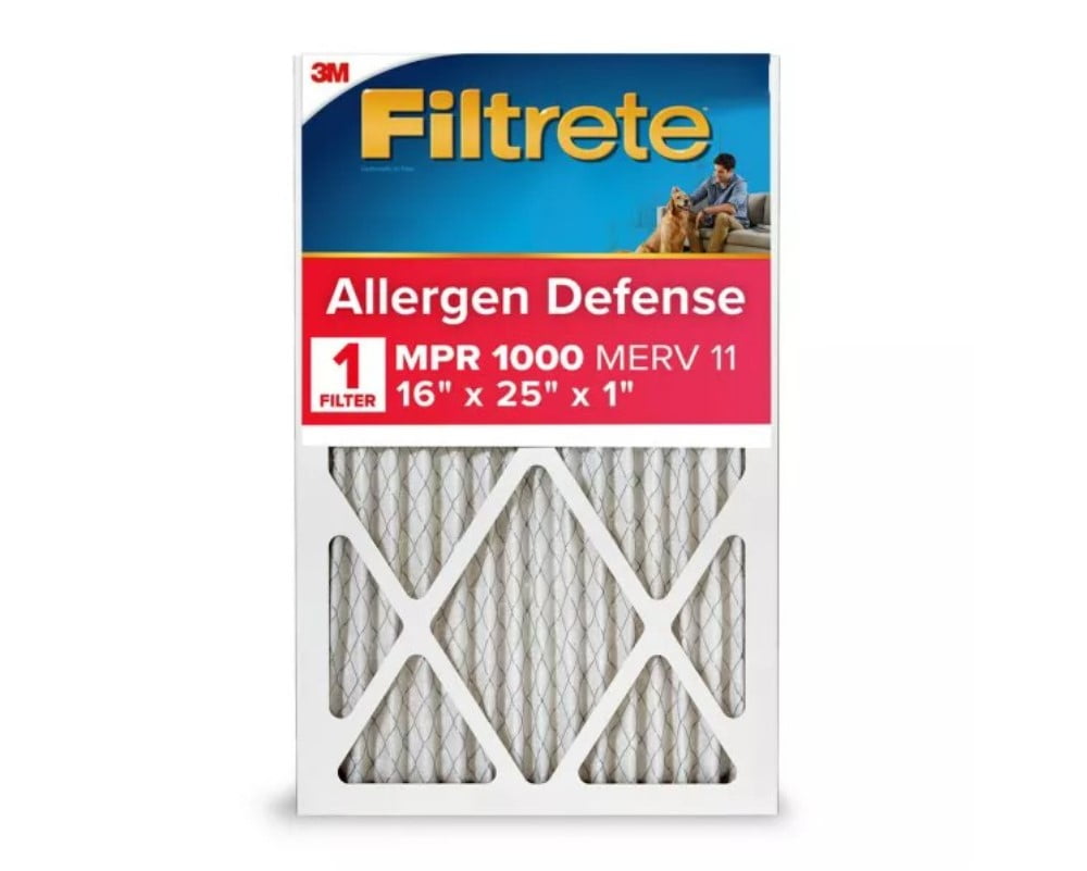 3M Filtrete 9801DC-6 1000 Residential Non-Woven Microallergen Filter ...