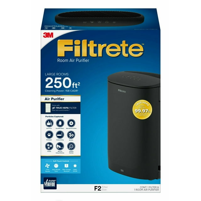 3M Filtrete Home Allergy Air Purifier Cleaner - Large Room - Walmart.com