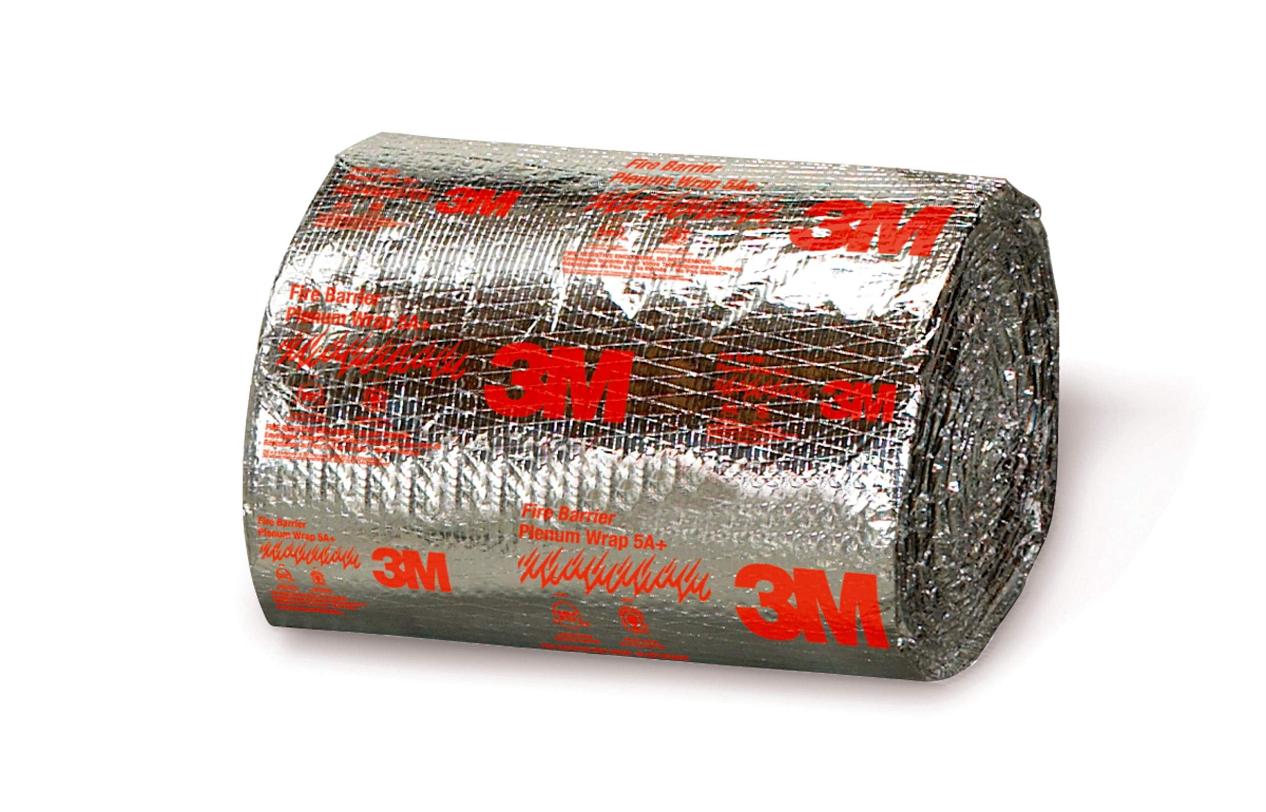 3M Fire Barrier Plenum Wrap 5A+, 1/2 in x 48 in x 25 ft, CASE of 2 ...