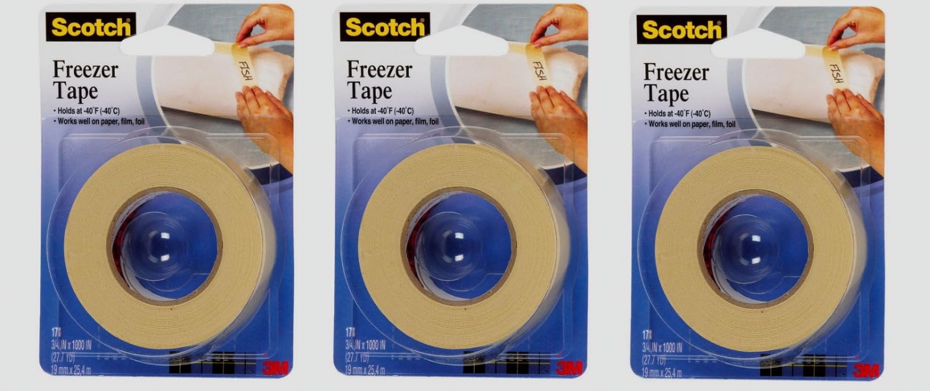 3M Freezer Tape 1 pk Tan - Walmart.com
