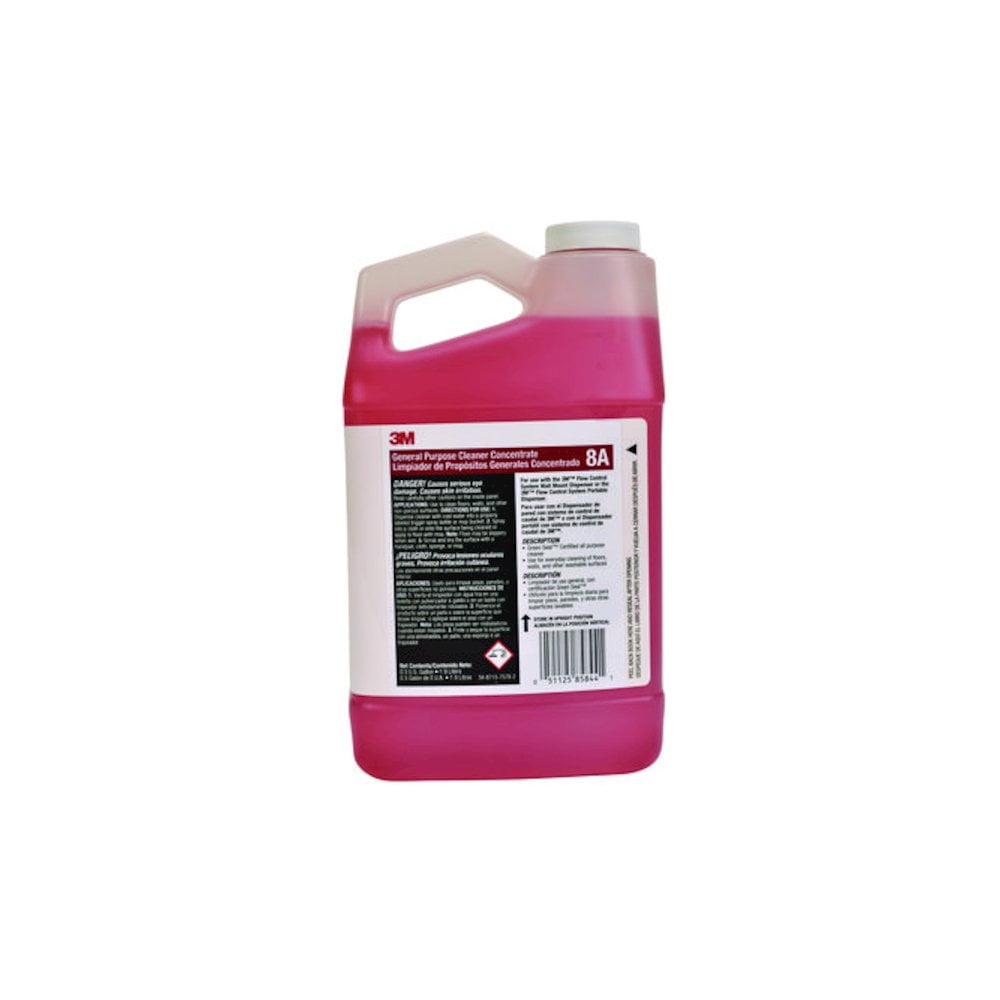 3M General Purpose Cleaner Concentrate, Clean Scent, 0.5 gal Bottle, 4 ...