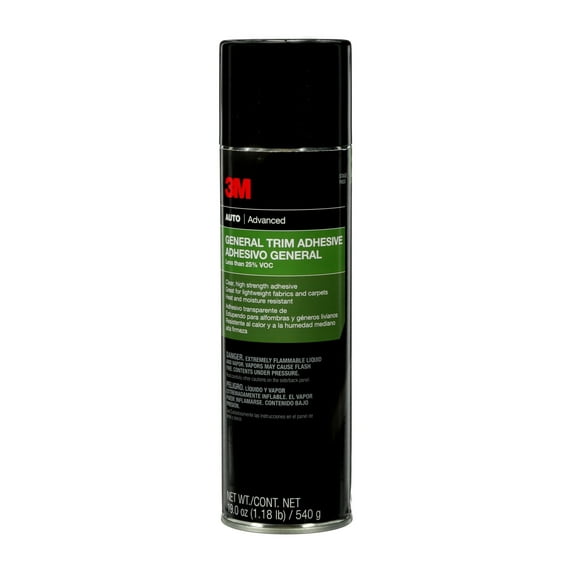 3M General Trim Spray Adhesive, 39187, Automotive, Carpet, Fabric, 19 ...