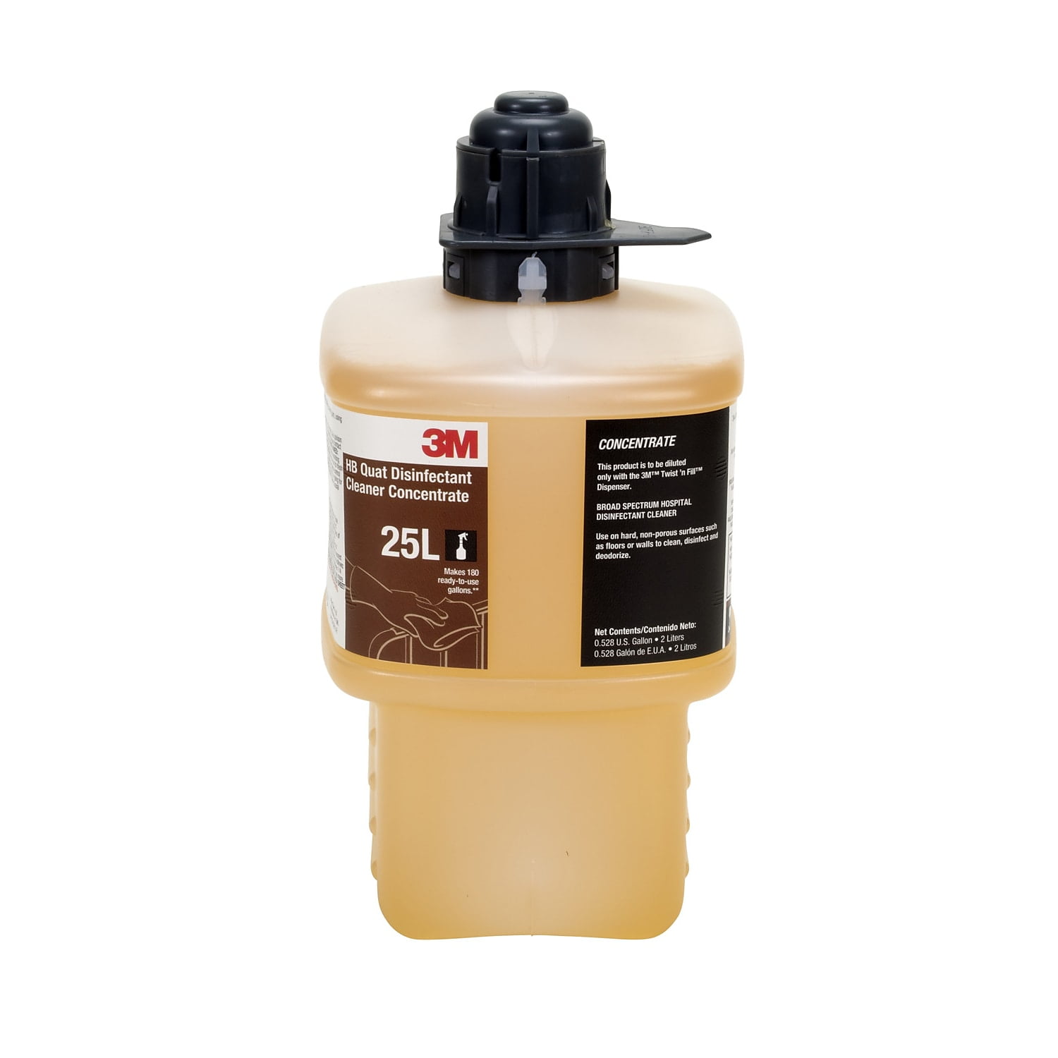 3M HB Quat Disinfectant Cleaner Concentrate 25L - Walmart.com