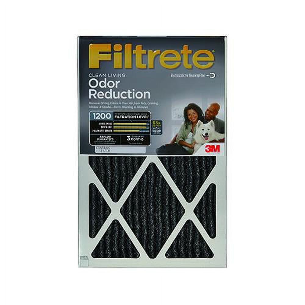 3M HOME00-4 Filtrete Odor Reduction Furnace Filter, 16x20x1-In., Must ...