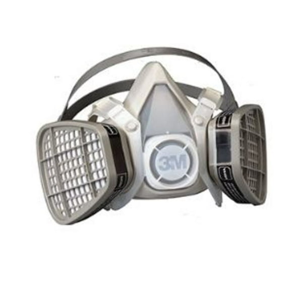 3M Half Facepiece Disposable Respirator Assembly 5301, Organic Vapor ...
