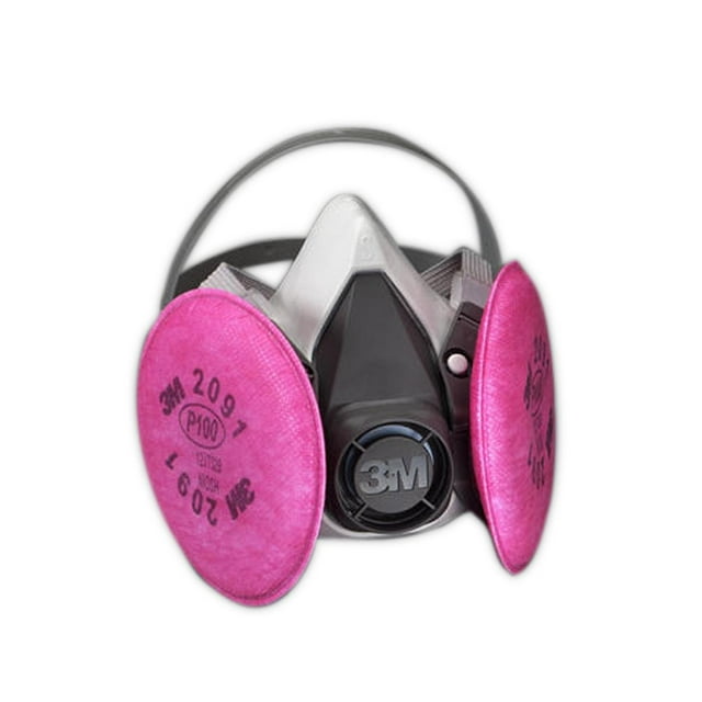 6000 Series Half Facepiece Respirator Assemblies, Large - Walmart.com