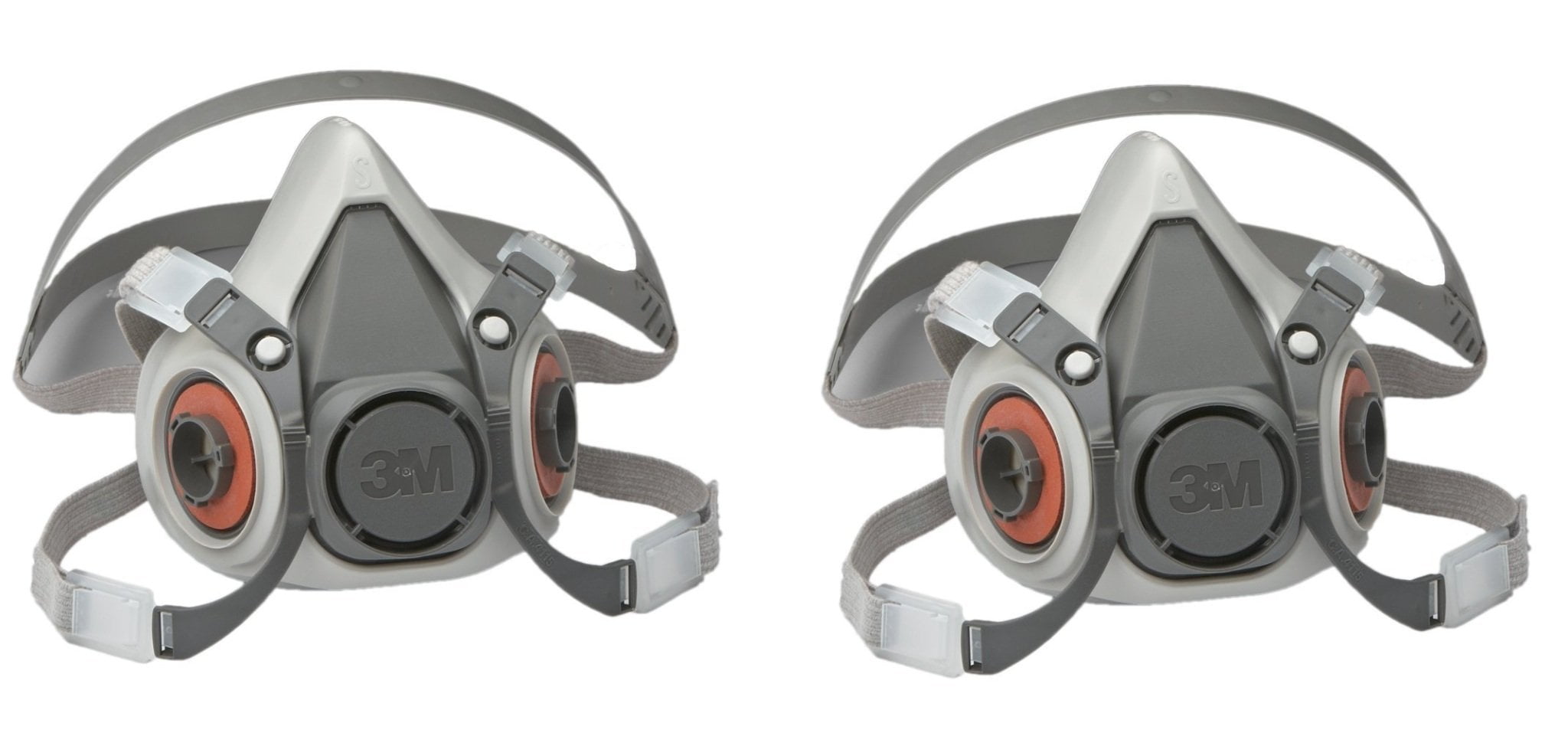 3M Half Facepiece Reusable Respirator 6100/07024AAD, Respiratory ...