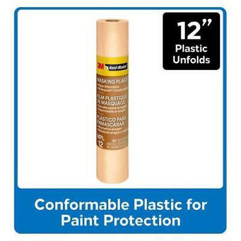 3M Hand-Masker 12 in. W X 360 ft. L Plastic Masking Film 1 pk - Walmart.com