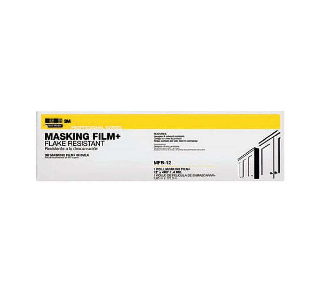 3M MFB-12 Hand-Masker 400 ft. x 12 ft. x 0.31 mil Painter's Plastic ...