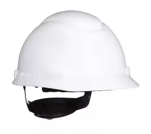 3M™ Hard Hat W/Uvicator H-701V-Uv, White, 4-Point Ratchet Suspension ...