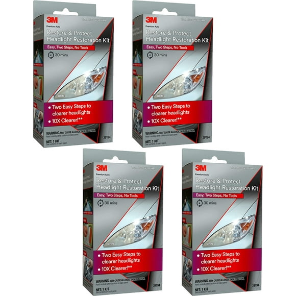 3M Headlight Restoration Kits in Headlight Restoration - Walmart.com