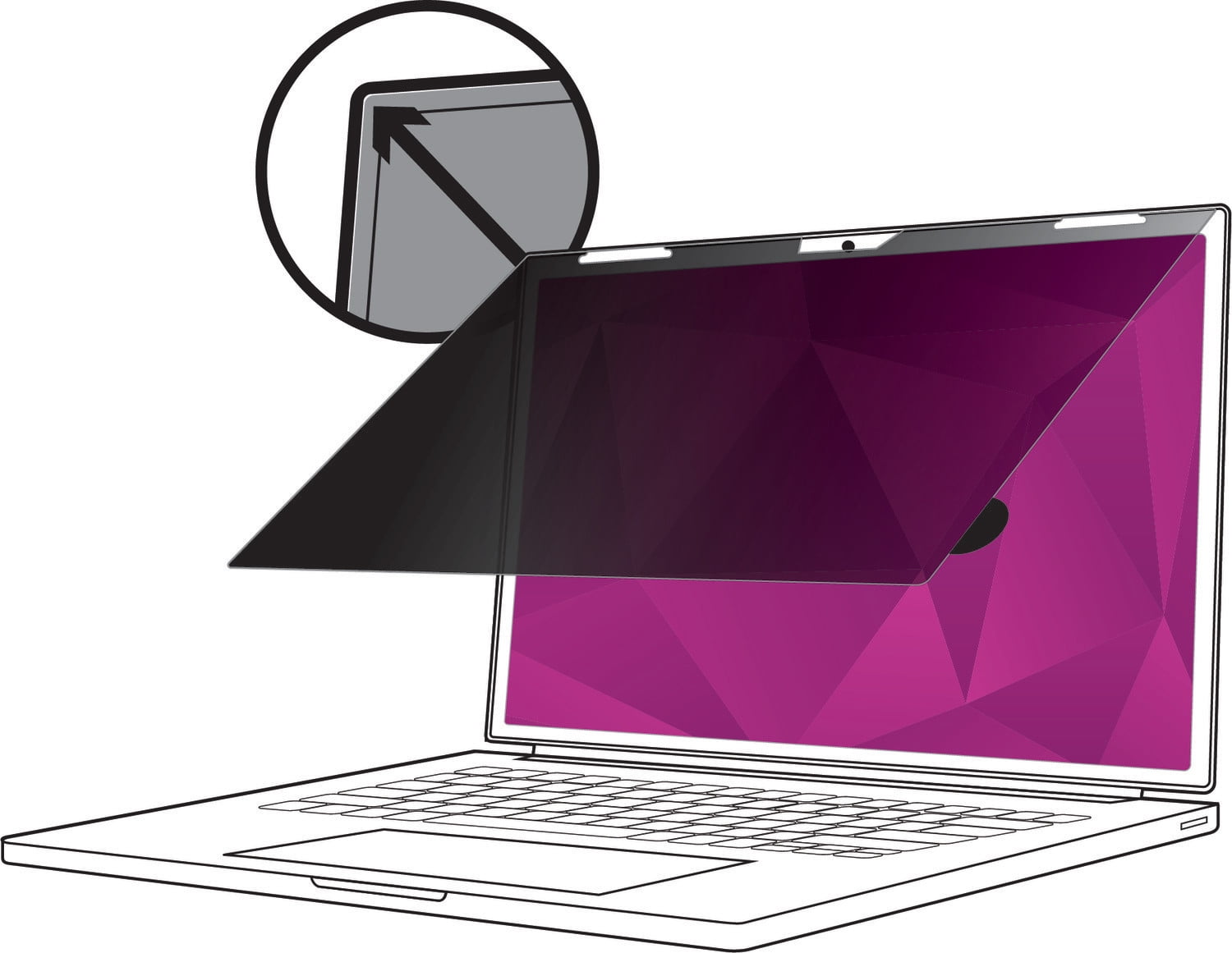 3Mâ ¢ High Clarity Privacy Filter for 13" AppleÂ® MacBook ProÂ® (2016 ...