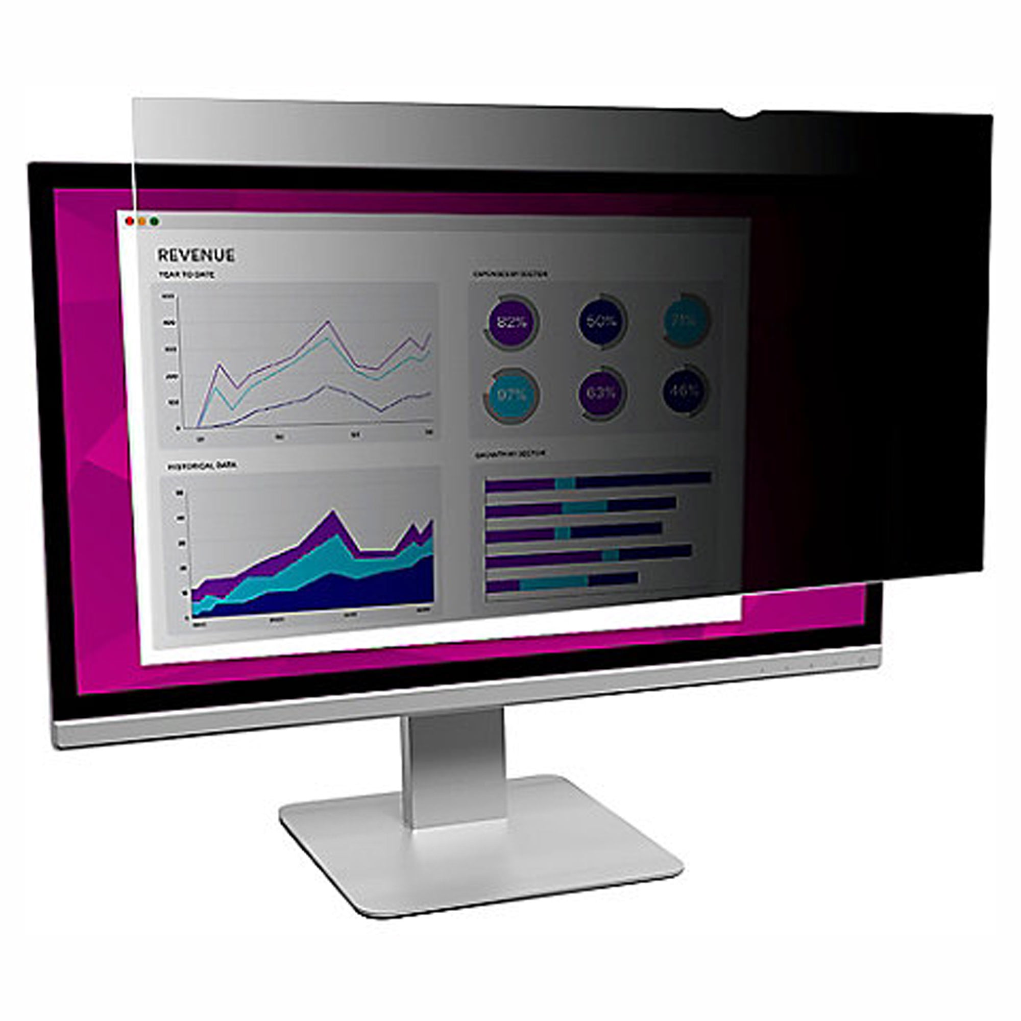 3M High Clarity Privacy Filter for 22" Widescreen Monitor (16:10 ...