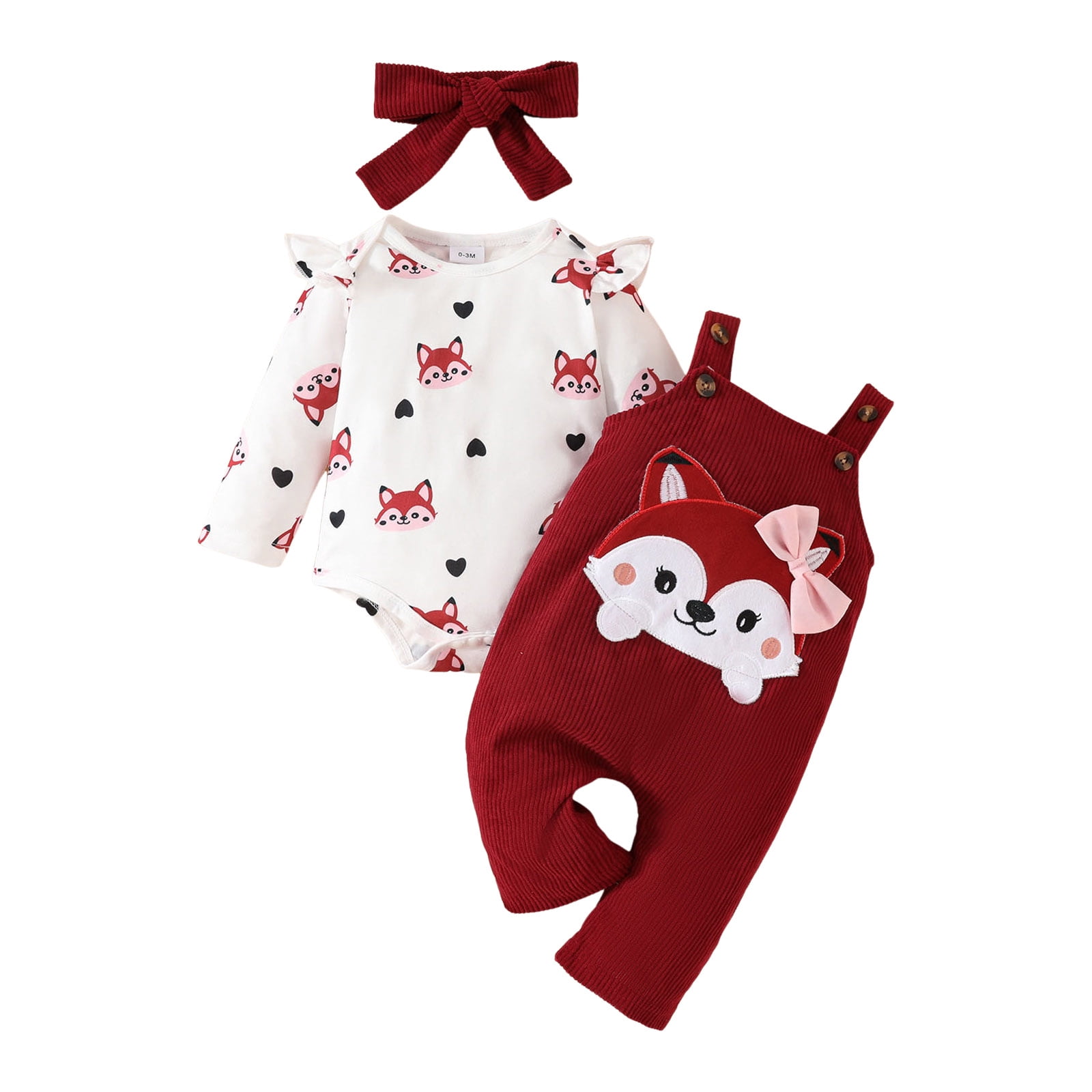 3M Girl Outfits Baby Girl Clothes 0-3 Months Baby Girl Clothes One ...