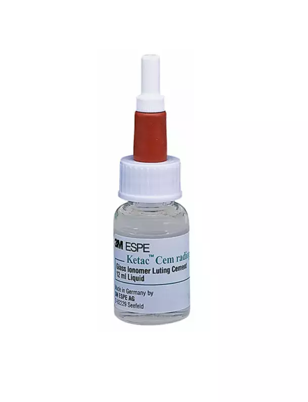 3M Ketac Cem Radiopaque Glass Ionomer Luting Dental 12 ML Liquid only ...