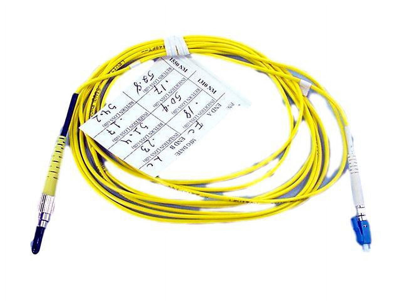 3M Leviton Fiber Optic Singlemode Simplex Patch Cable Cord FC LC SPC ...