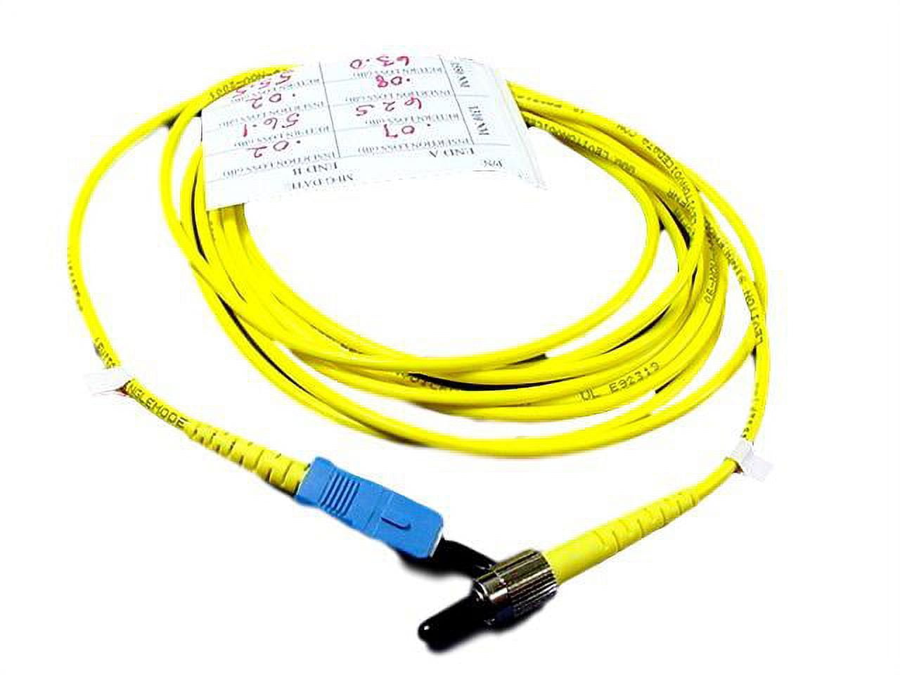 3M Leviton Fiber Optic Singlemode Simplex Patch Cable Cord SC FC SPC ...