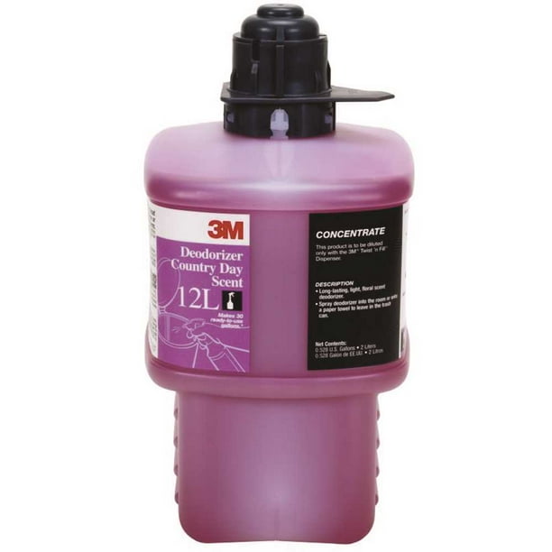 3M 12L 2 Ltr Twist 'n Fill Deodorizer Country Day 12L Concentrate Gray ...