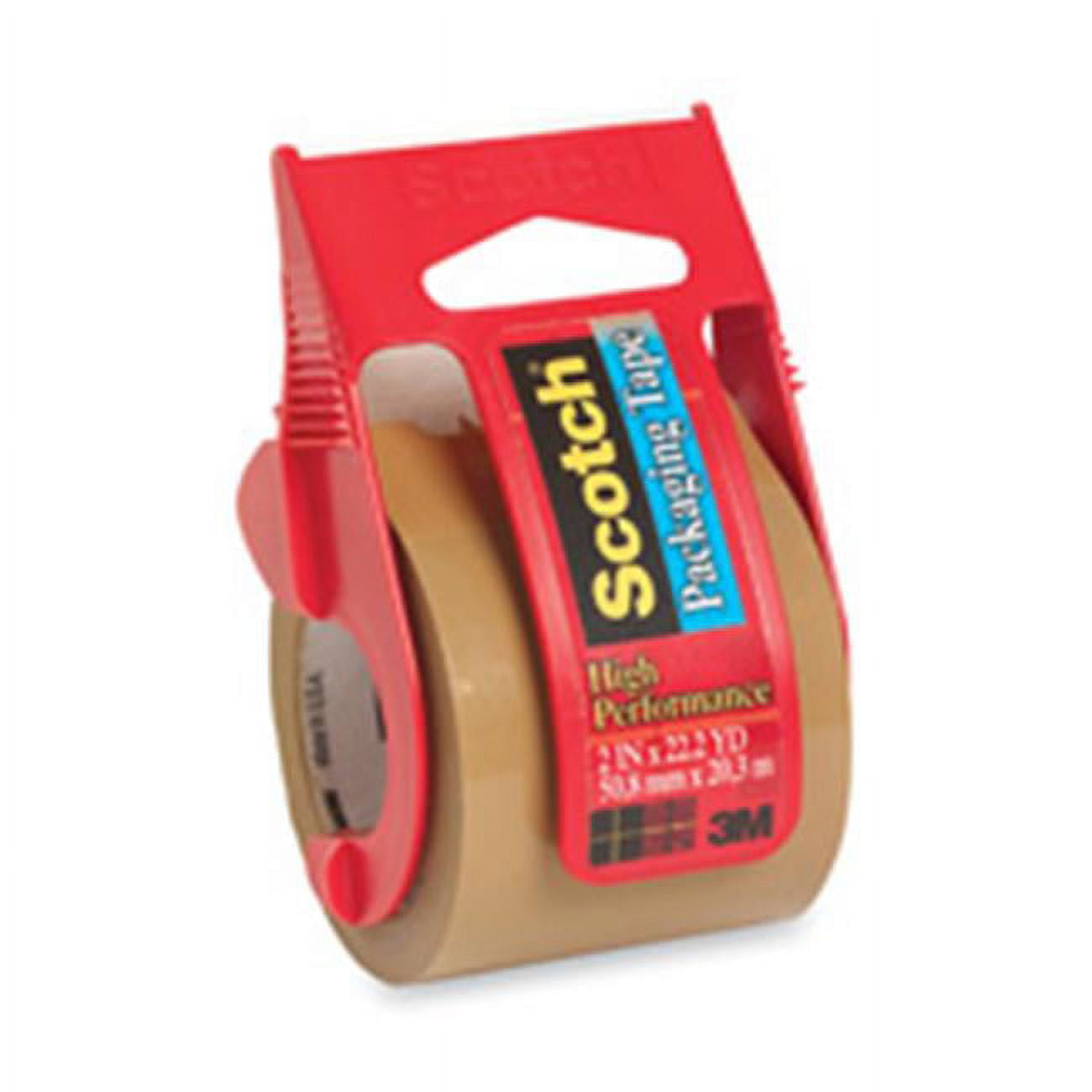 3M MMM143 Packing Tape- w- Dispenser- 1-.50in. Core- 2in.x800in.- Tan ...