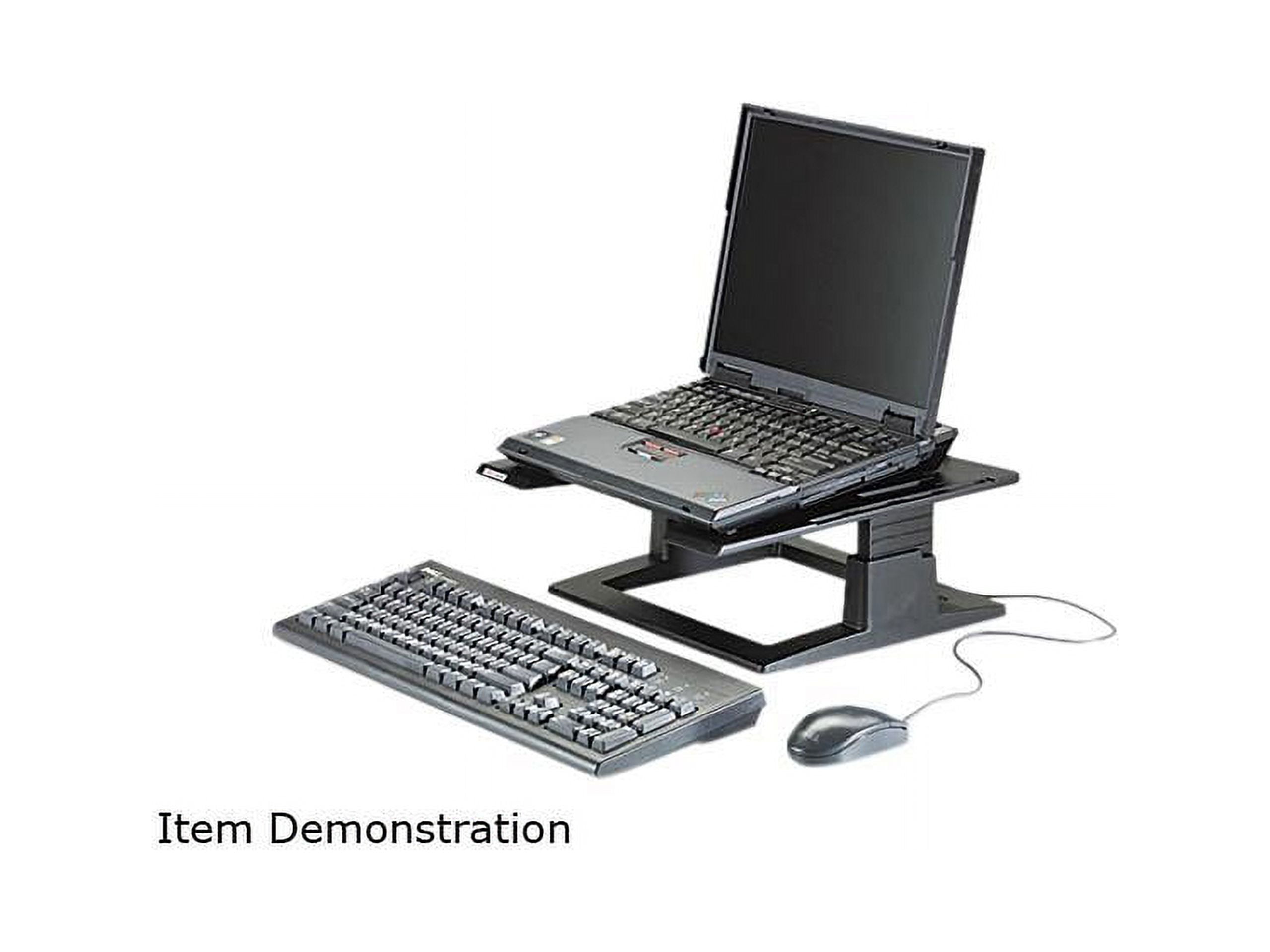 3M MMMLX500 Notebook Riser with Adjustable Height, 13 x 13 x 4 to 6 ...