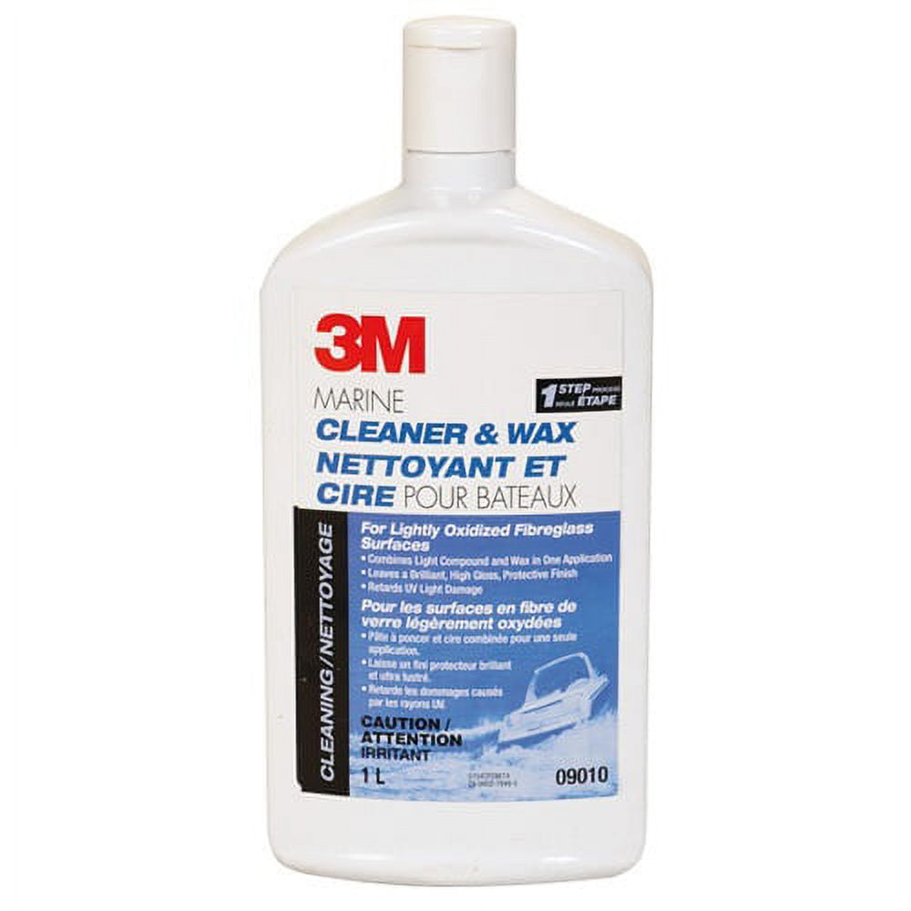 3M Marine Cleaner and Wax, 32 oz, 1 Bottle - Walmart.com