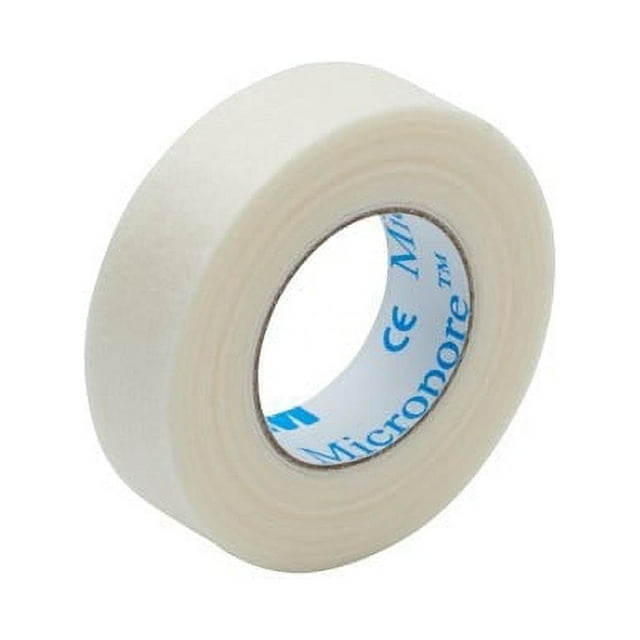 3M Medical Tape Micropore Easy Tear Paper 1/2 Inch X 10 Yard White, 1 ...
