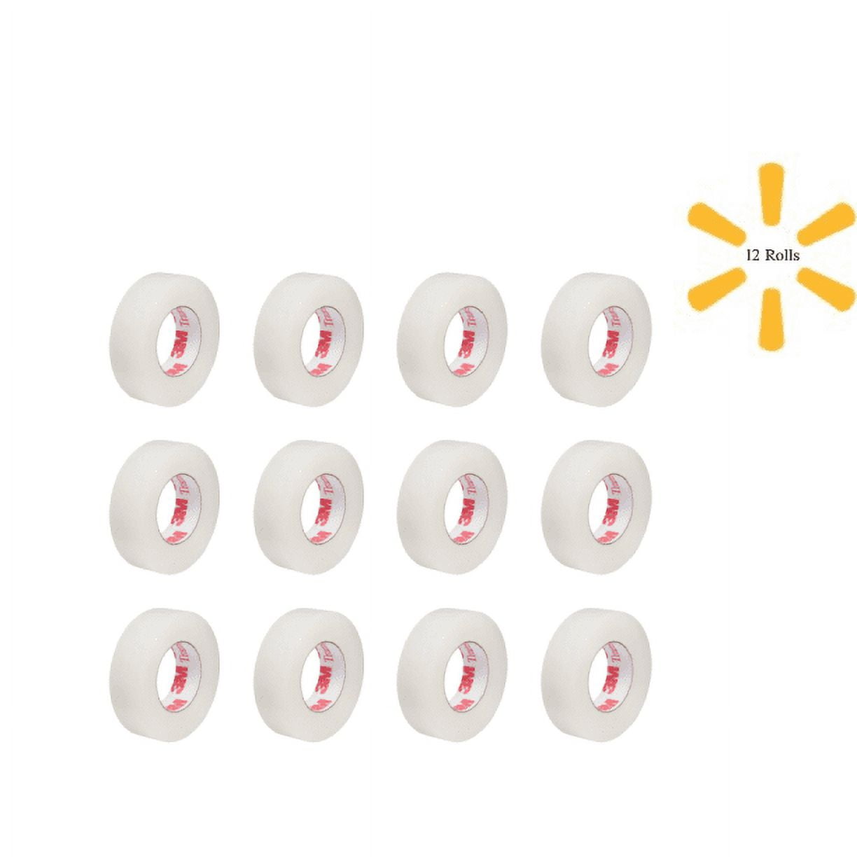 3M Medical Tape Transpore Porous Plastic 1/2 Inch X 10 Yard Transparent ...