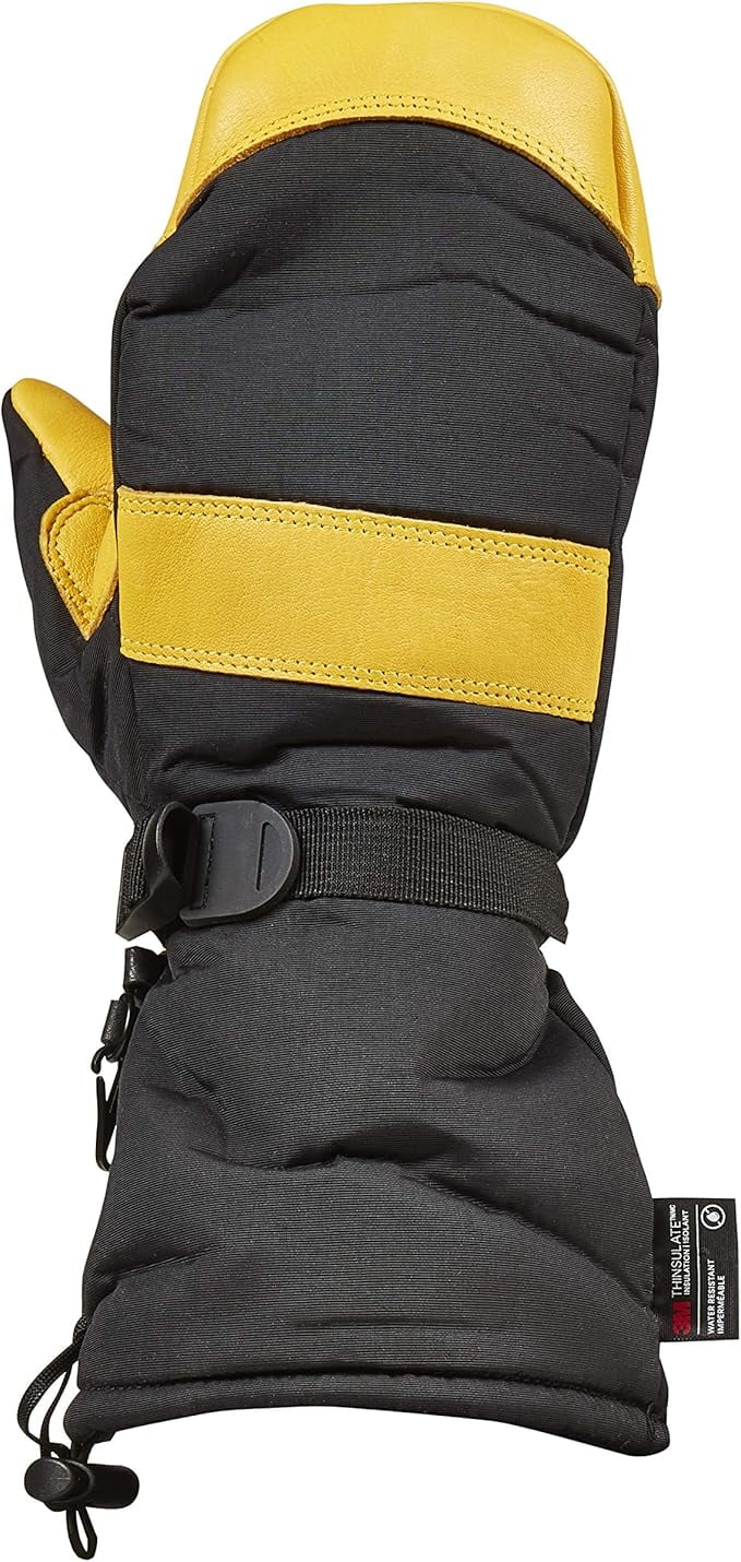 3M Men's Winter Ski Gauntlet Mitten XL Gold/Black - Walmart.com
