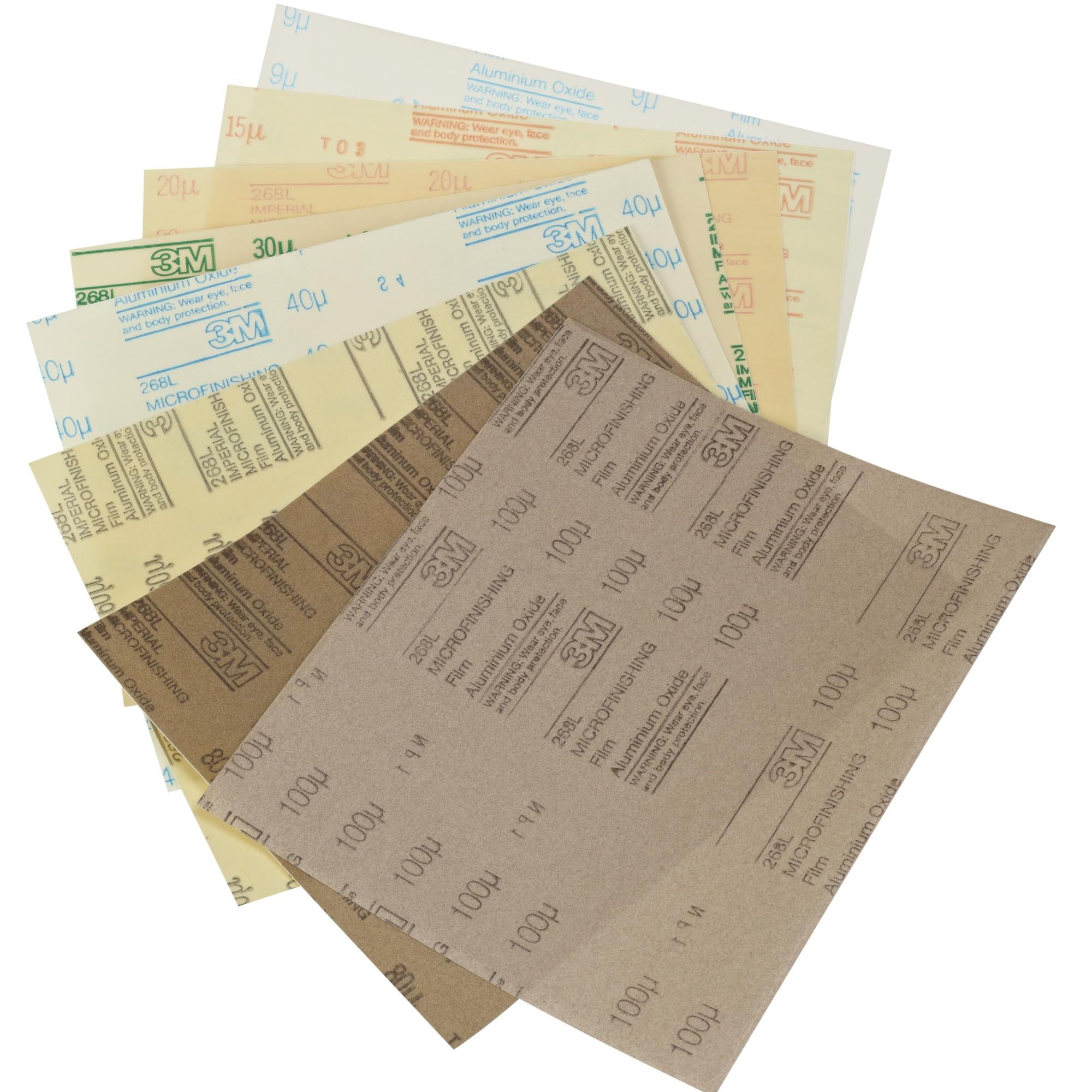 3M Microfinishing PSA Film Sheet 268L, 40 Mic 3MIL, Type D - Walmart.com