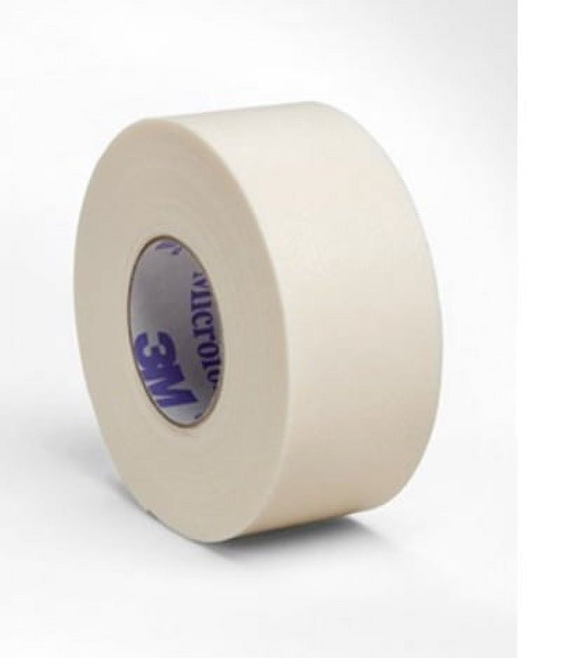 3M Microfoam Medical Surgical Tape, 1 in, Highly Conformable Elastic ...