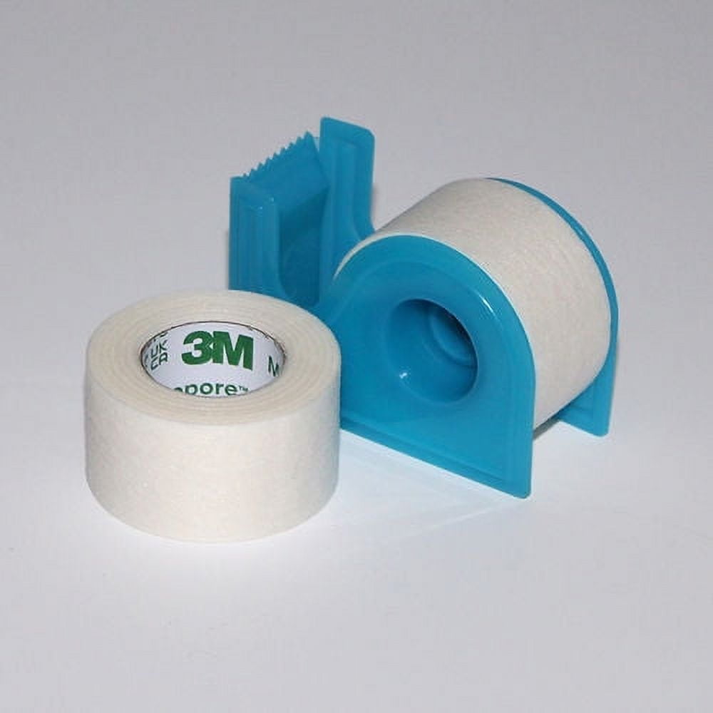 3M Micropore Surgical Tape (with Dispenser) 1 Inch x 10 Yards White ...
