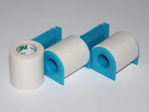 3M Micropore Surgical Tape (with Dispenser) 2 Inch x 10 Yards White ...