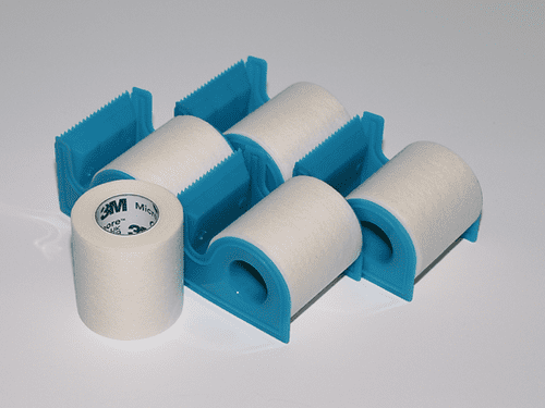 3M Micropore Surgical Tape with Dispenser, 2 Inch x 10 Yards, White, 4 ...