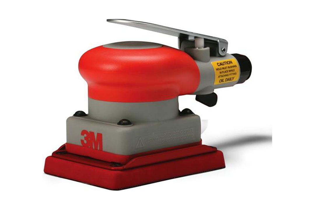3M Non-Vacuum Orbital Sander 20331, 3 in x 4 in, 1/8 in Orbit, 10 ...