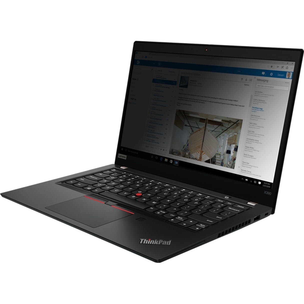 Lenovo Privacy Screen Filter - For 13.3" Widescreen LCD 2 in 1 Notebook ...