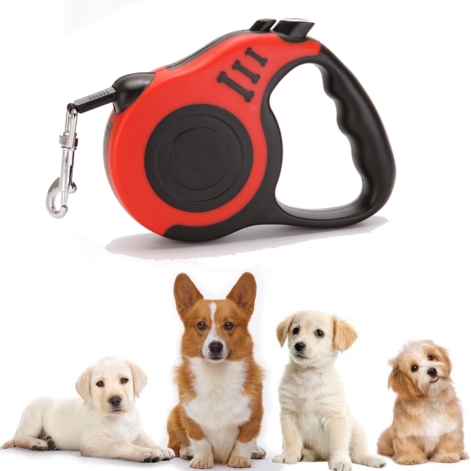 3M Nylon Automatic Retractable Dog Leash For Small Medium Dogs Puppy ...
