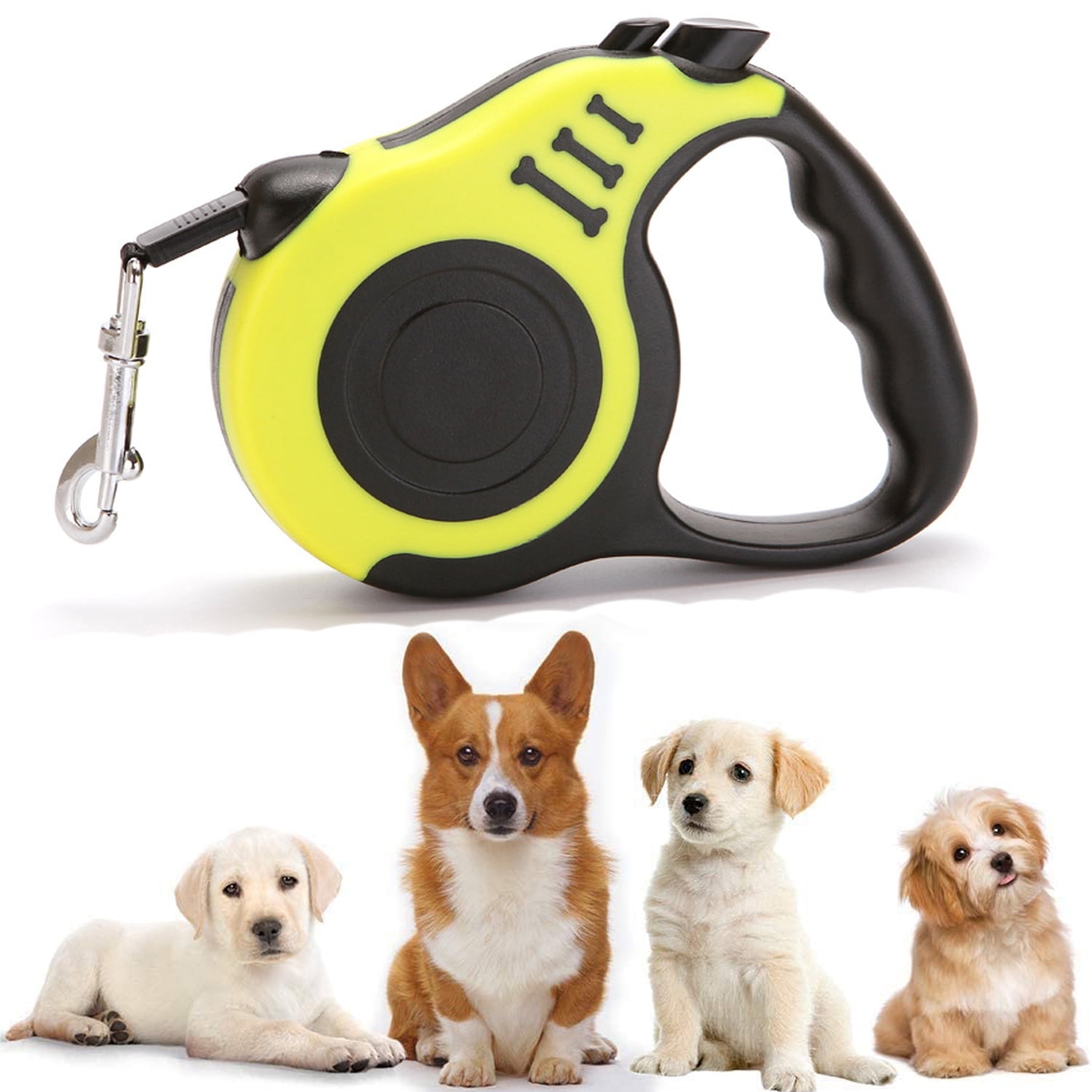 3M Nylon Automatic Retractable Dog Leash For Small Medium Dogs Puppy ...