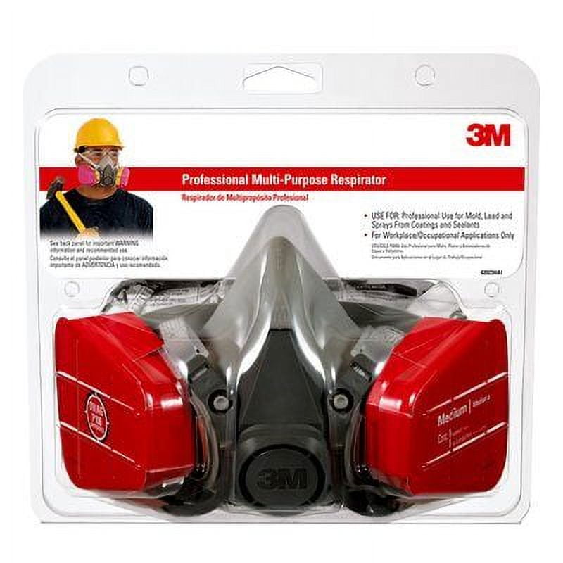 3M Professional Multi-Purpose Respirator with Drop Down - OV/AG/P100 ...