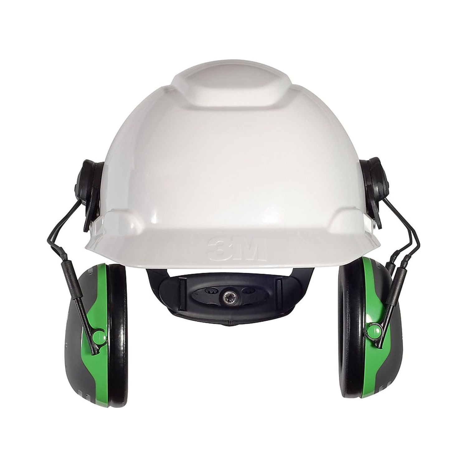 3M Occupational Health & Env Safety X-Series Cap Mount Earmuffs Black ...