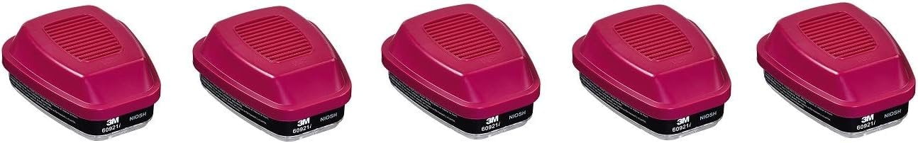 3M Organic Vapor Cartridge/Filter 60921, P100 Respiratory Protection ...
