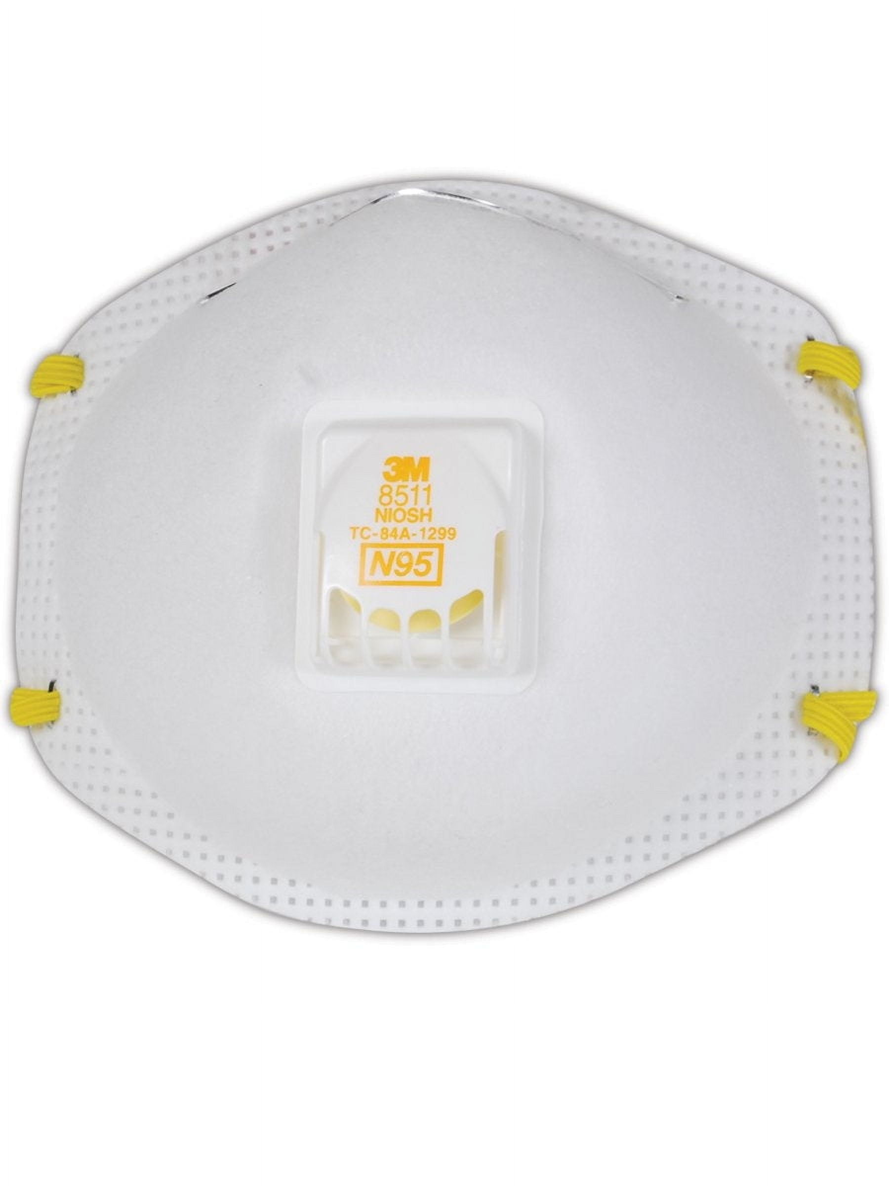 3M N95 Particulate Respirator, Industrial Dust Mask, Cool Flow Valve ...