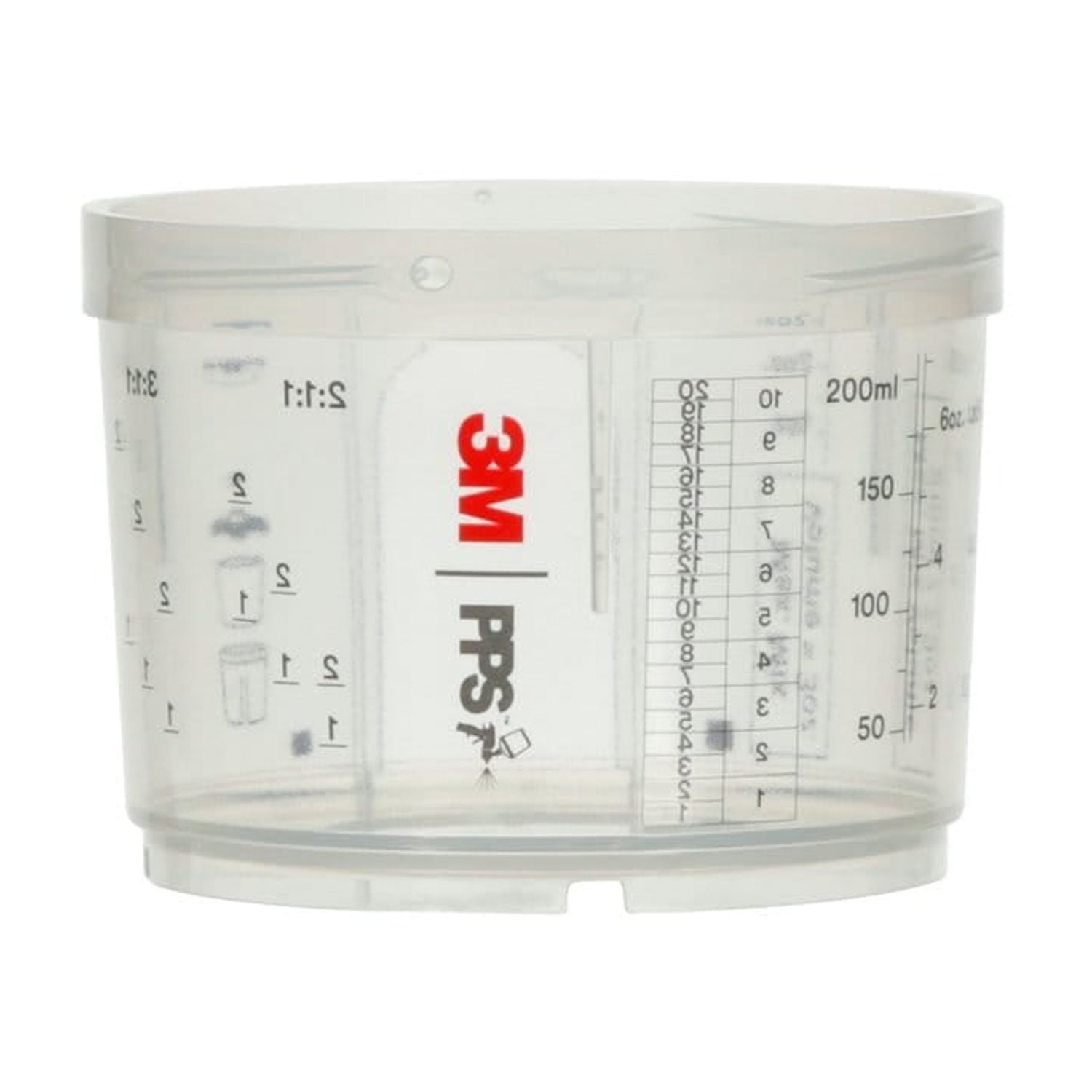 3M PPS Series 2.0 Cup, 26115, Mini (6.8 fl oz, 200 mL), 2 cups per ...