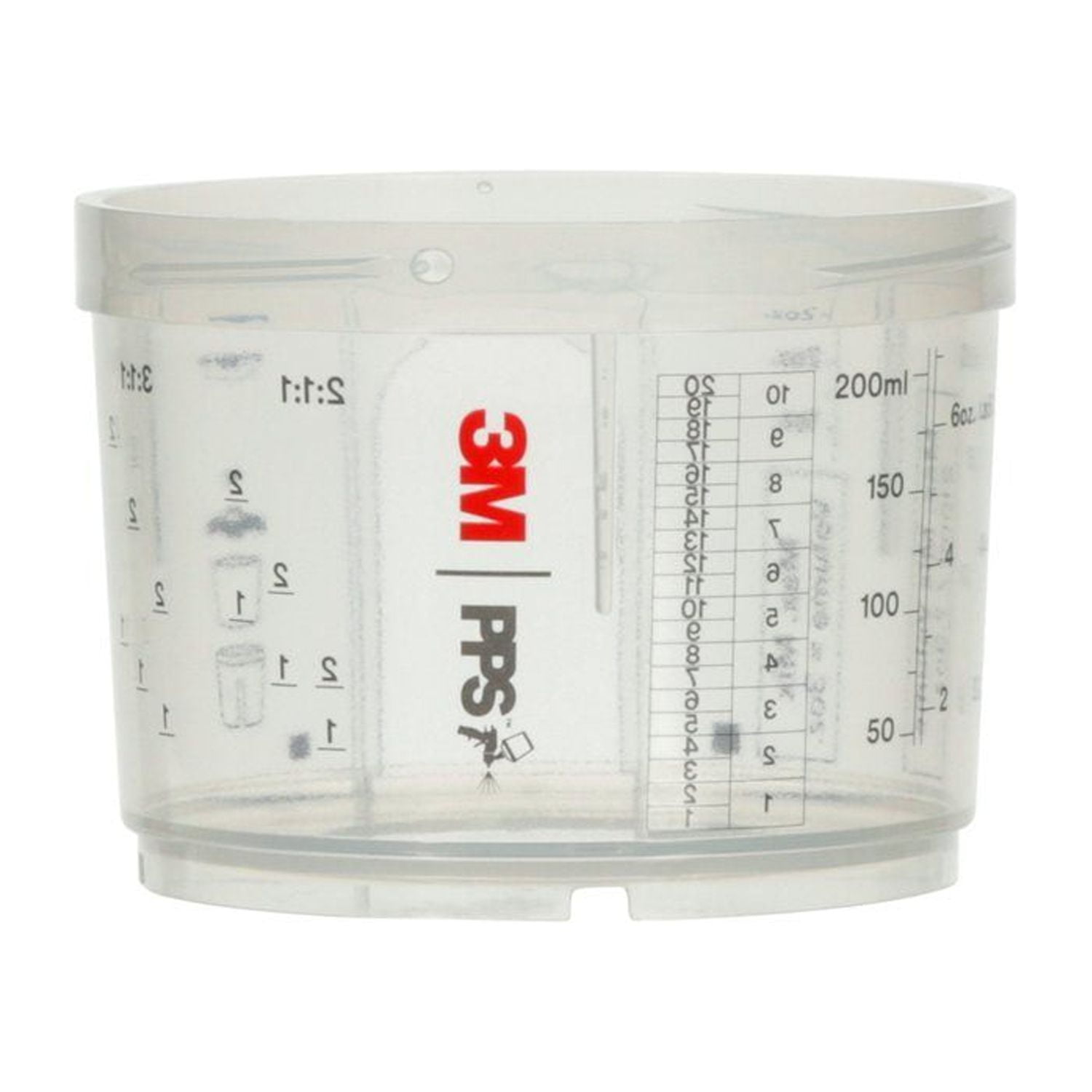 3M PPS Series 2.0 Cup, 26115, Mini (6.8 fl oz, 200 mL), 2 cups per ...