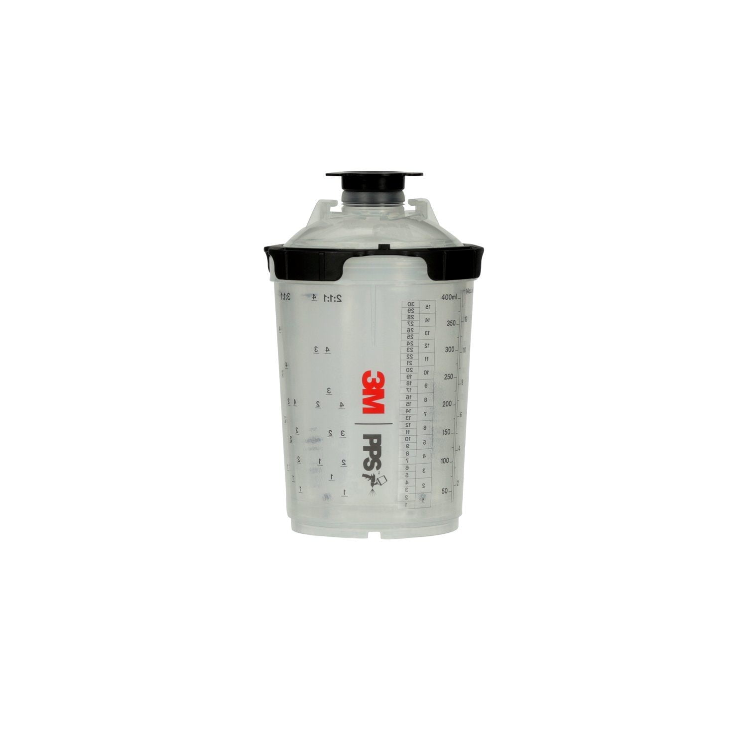 3M PPS Series 2.0 Spray Cup System Kit, 26112, Midi (13.5 fl oz, 400 mL ...