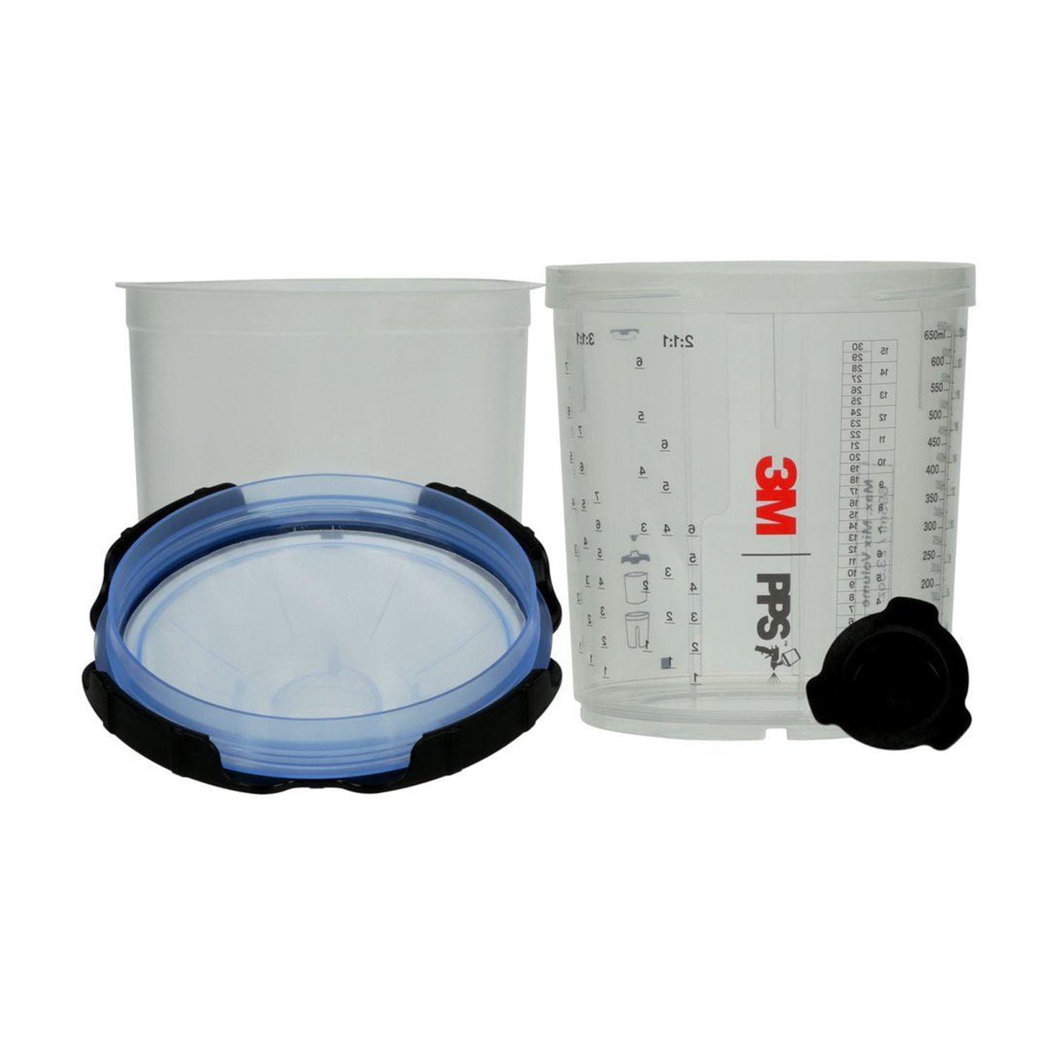 3M PPS Series 2.0 Spray Cup System Kit, 26301, Standard (22 fl oz, 650 ...