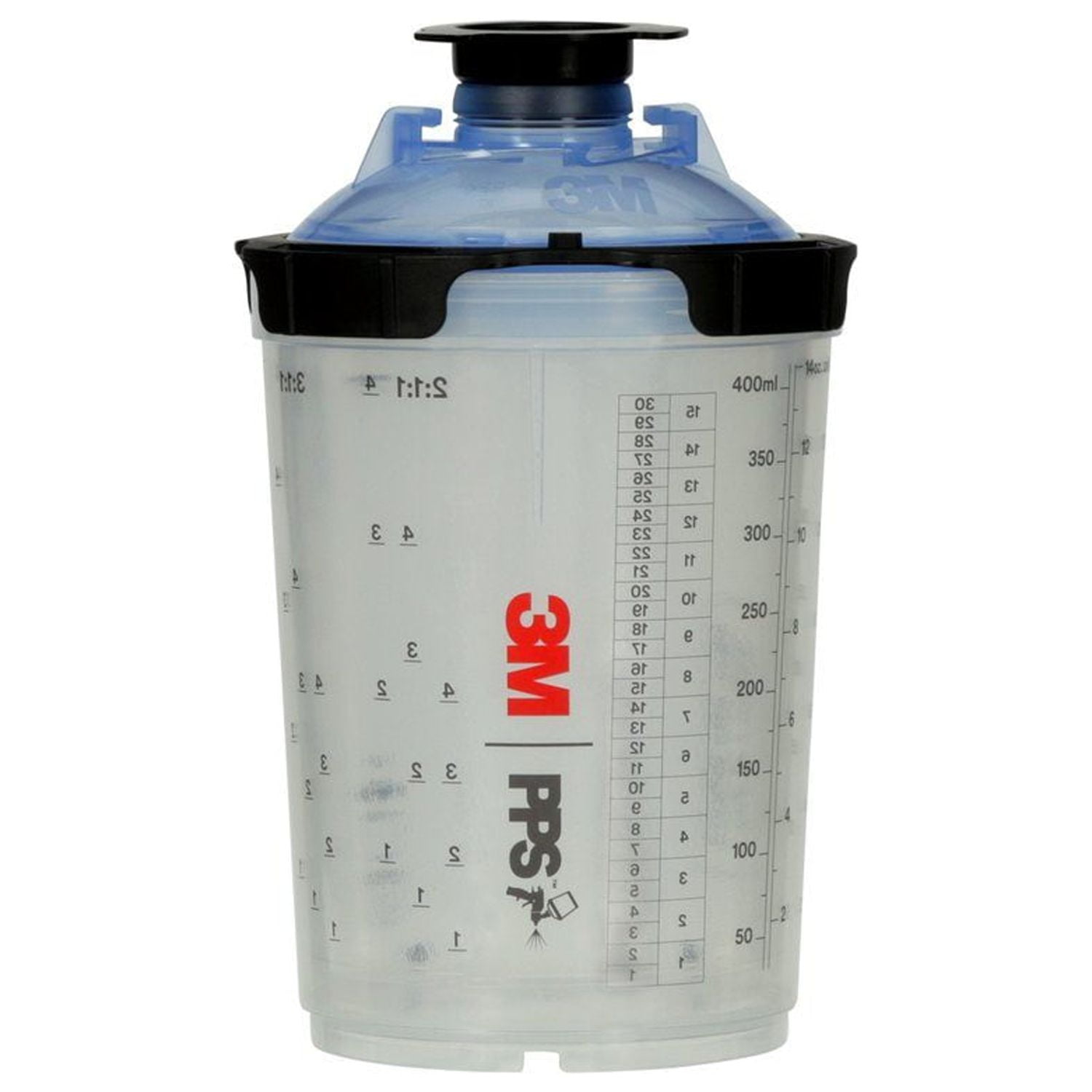 3M PPS Series 2.0 Spray Cup System Kit, 26312, Midi (13.5 fl oz, 400 mL ...