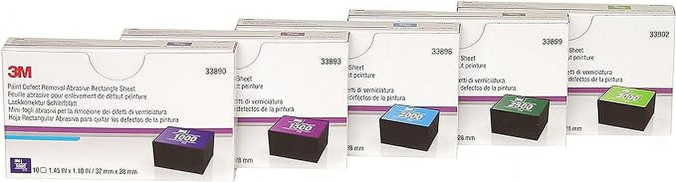 3M Paint Defect Removal Abrasive 1500 Rectangle - Walmart.com
